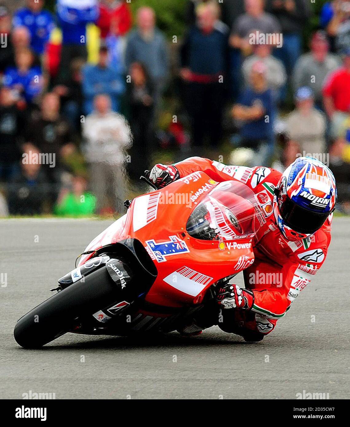 Ducati's Casey Stoner wins the bwin.com British Motorcycle Grand Prix ...