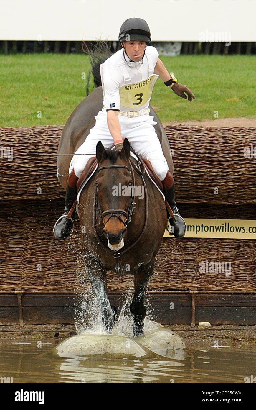 Harry Meade riding Birthday Night during the Cross Country Trials at ...