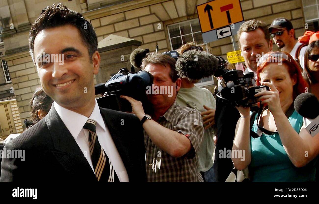 Half length mid smiling profile mangdm hi-res stock photography and ...