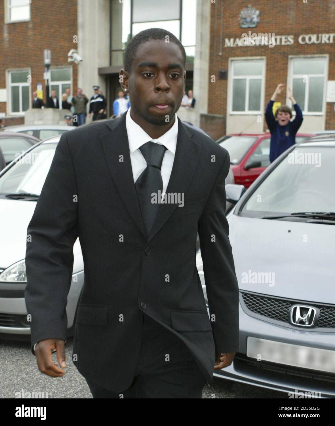 Southampton footballer nathan dyer of briton street hi-res stock ...
