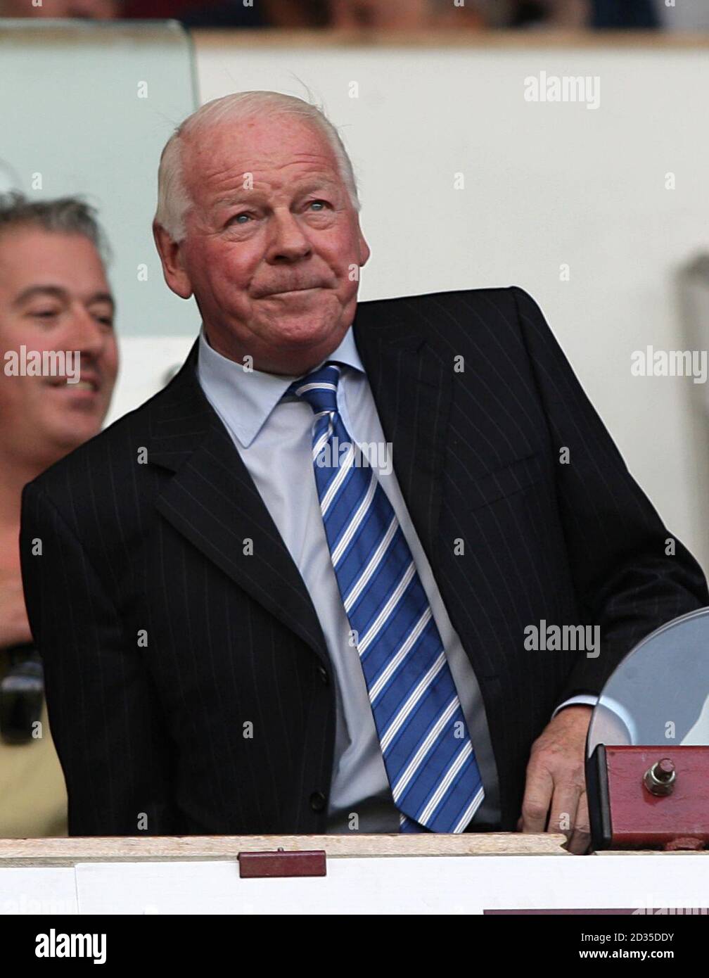 Wigan Athletic chairman Dave Whelan in the stands Stock Photo - Alamy