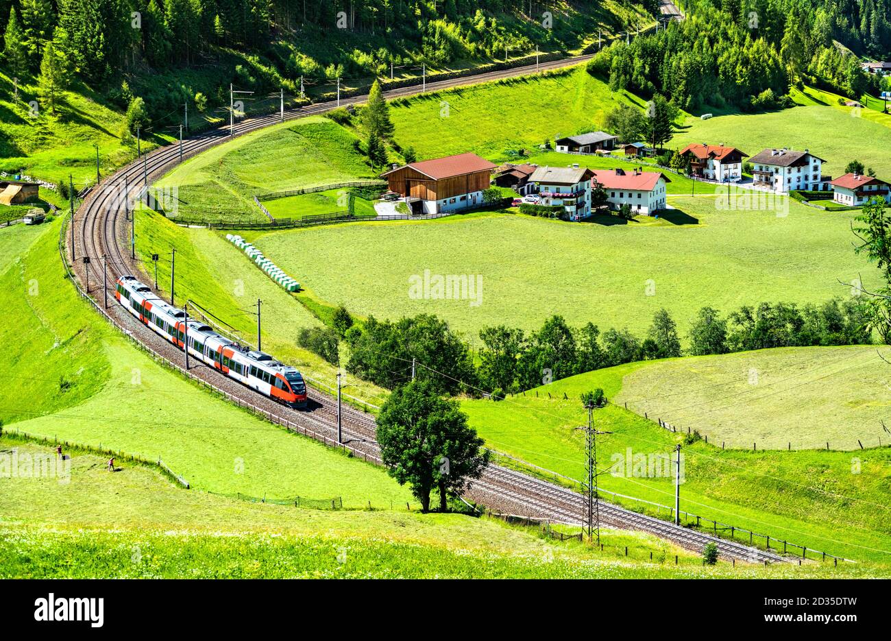 Brenner pass train hi-res stock photography and images - Alamy