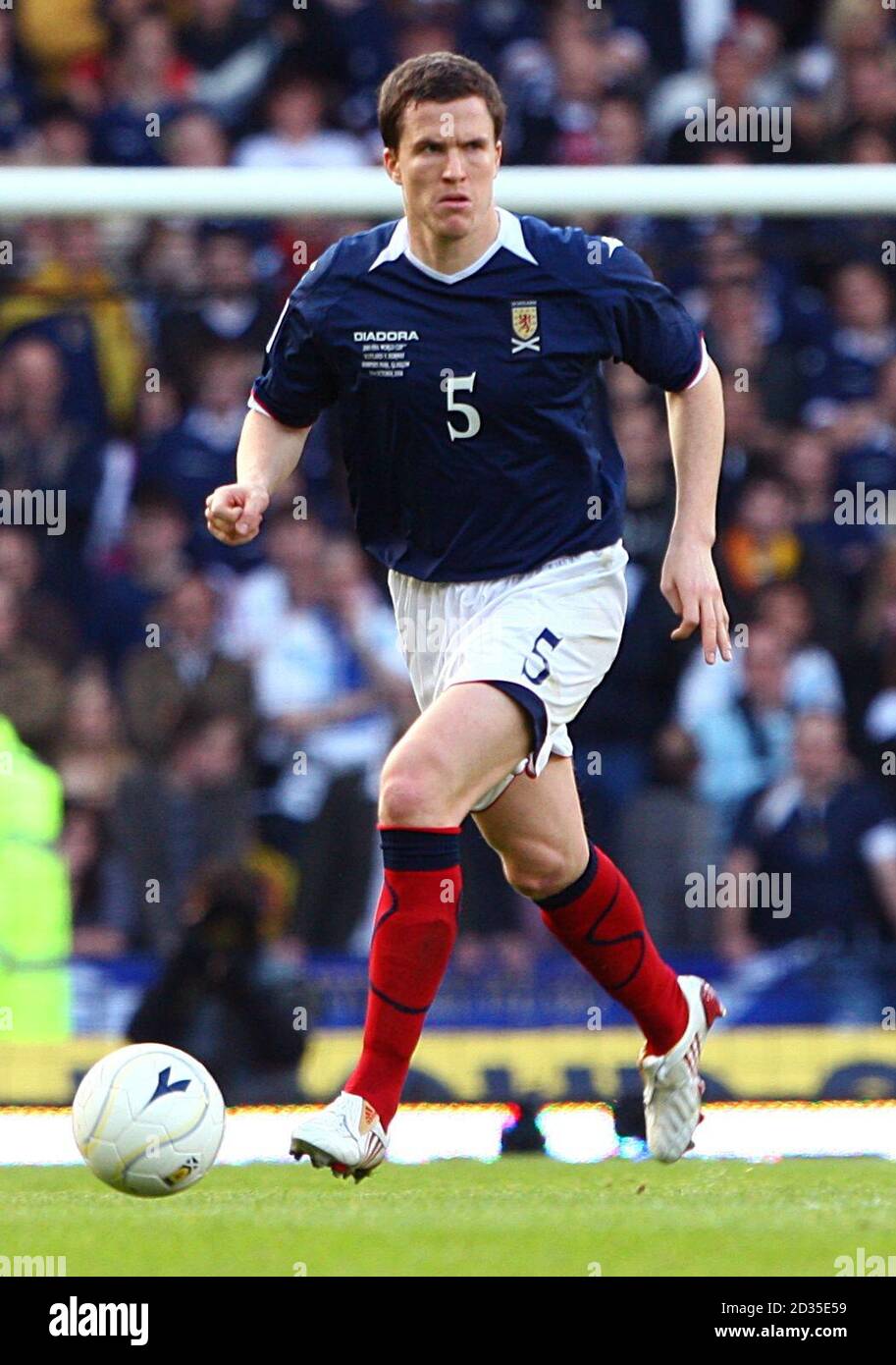 Scotlands gary caldwell hi-res stock photography and images - Alamy