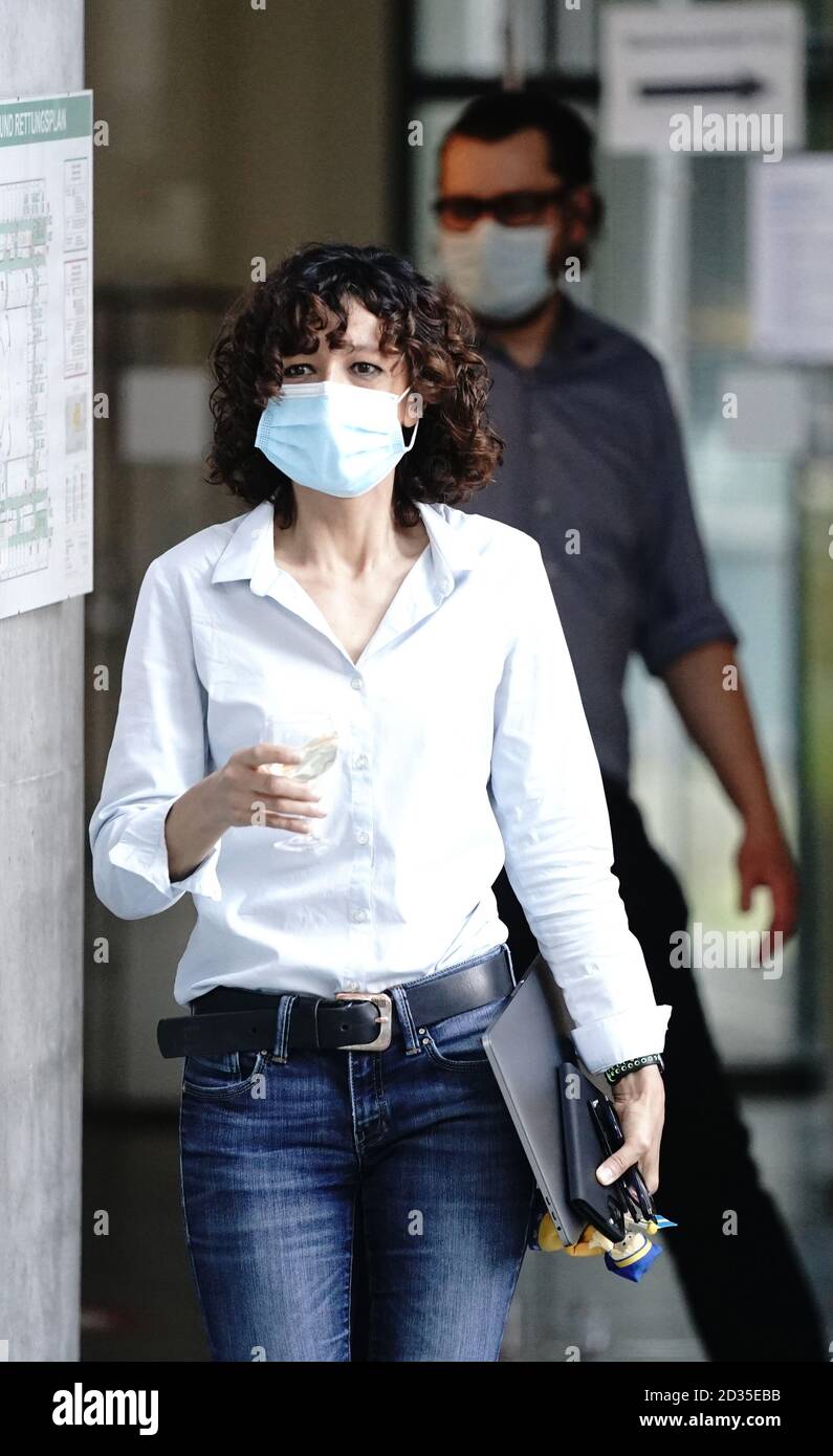 Berlin, Germany. 07th Oct, 2020. French genetic researcher Emmanuelle ...