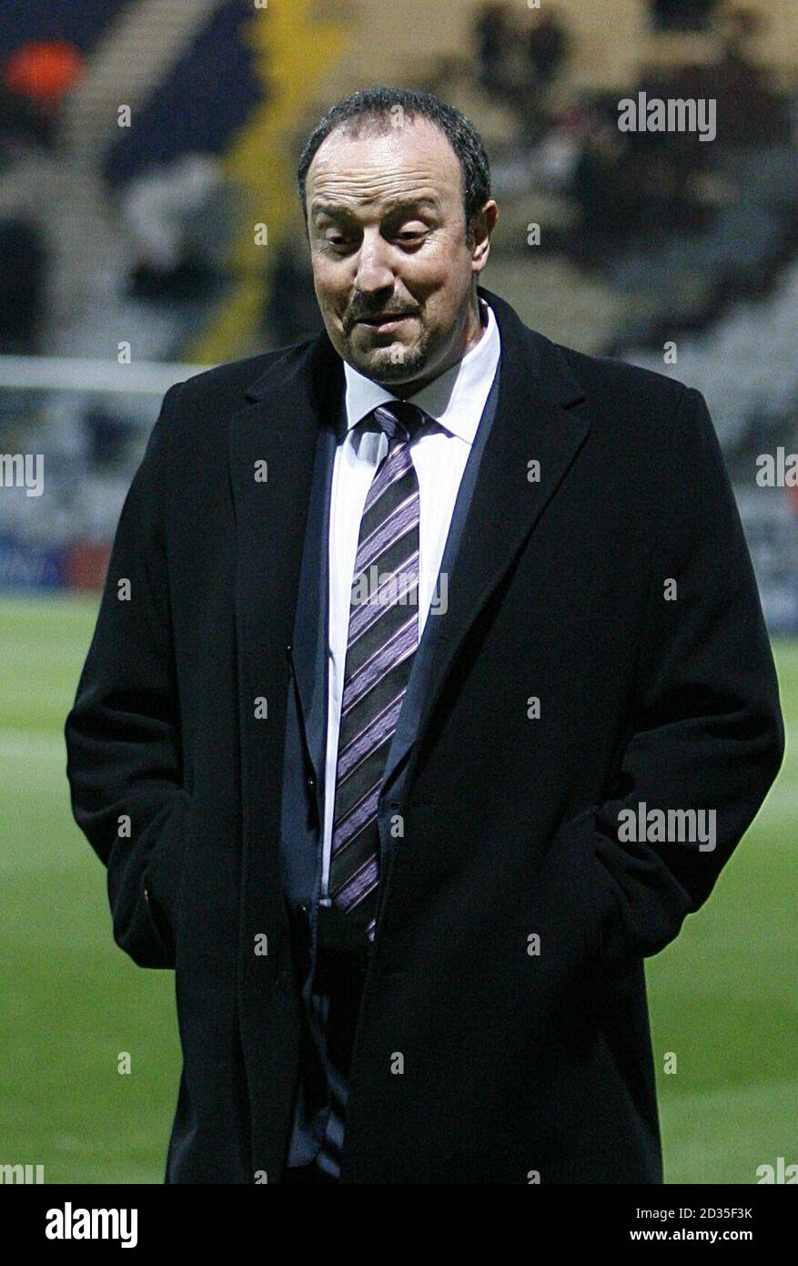 Liverpool manager Rafael Benitez Stock Photo - Alamy