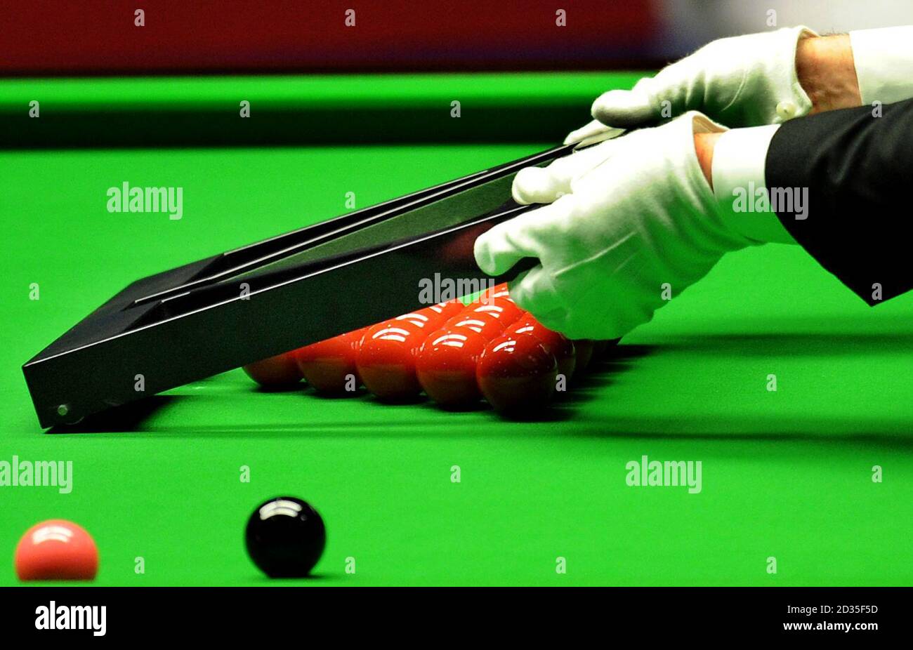 A general view of the table at the masters 2009 hi-res stock ...