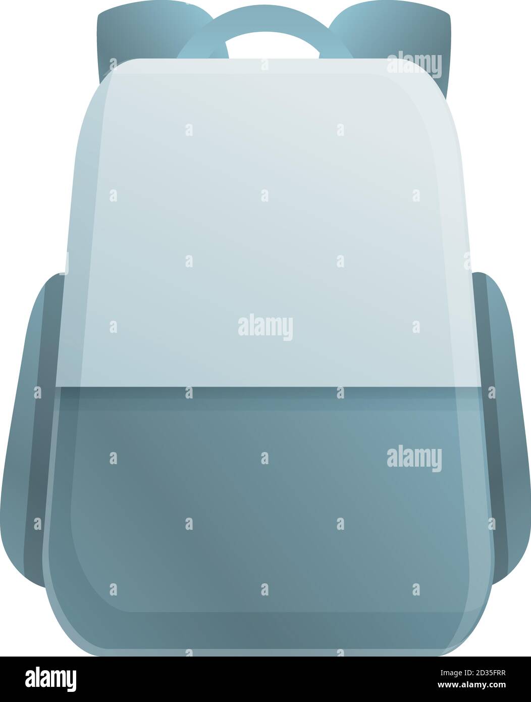 Laptop backpack icon. Cartoon of laptop backpack vector icon for web ...