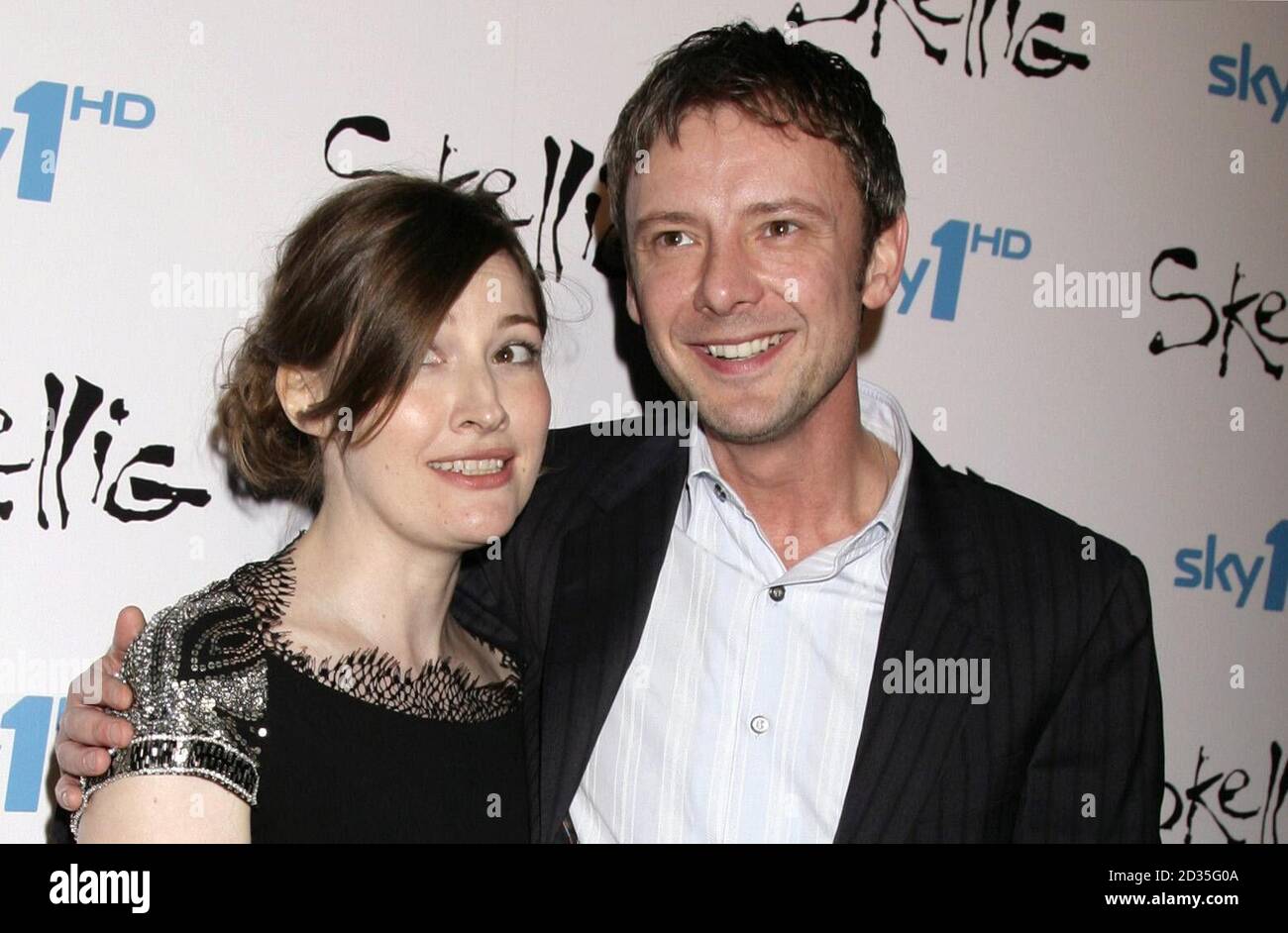 The stars of the film Kelly Macdonald and John Simm arriving for the ...