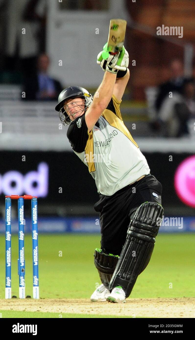 New Zealand's Scott Styris bats during the ICC World Twenty20 match at ...