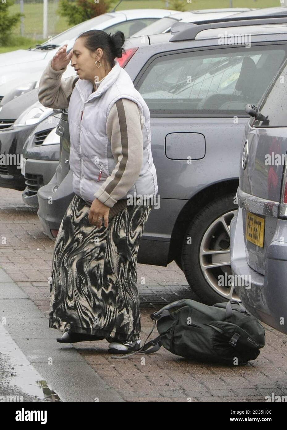 Woman fleeing home hi-res stock photography and images - Alamy