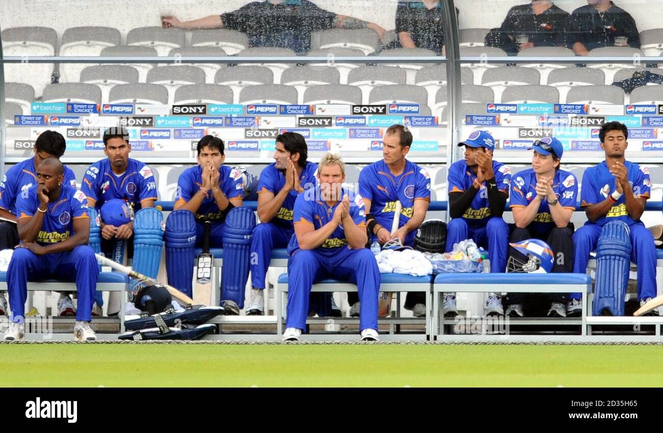 Rajasthan royals captain shane warne hi-res stock photography and ...