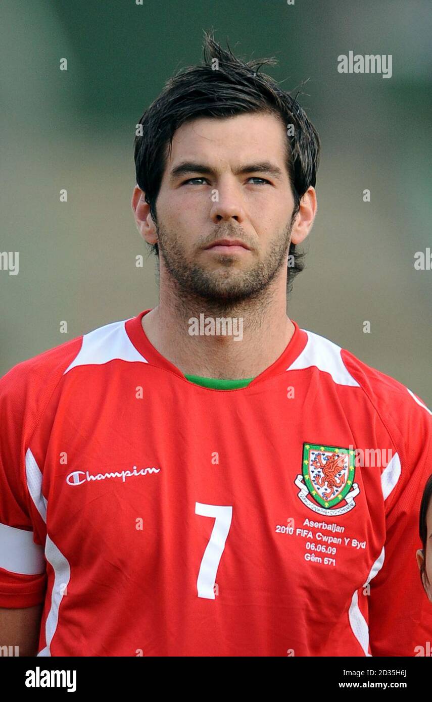 Joe Ledley, Wales Stock Photo - Alamy