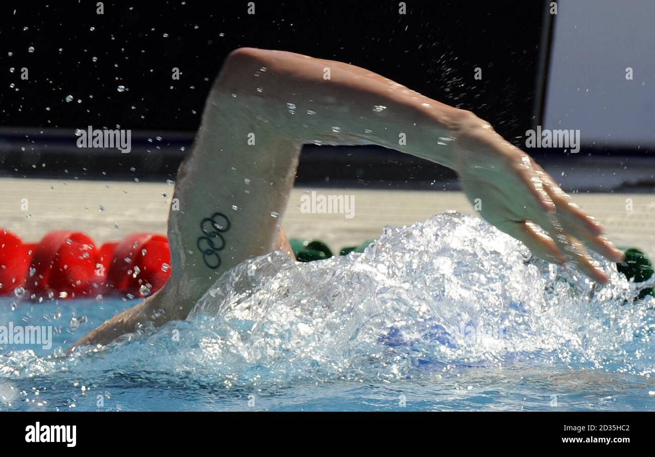 Great Britain's Robert Renwick, during the Men's 400m Freestyle heat ...