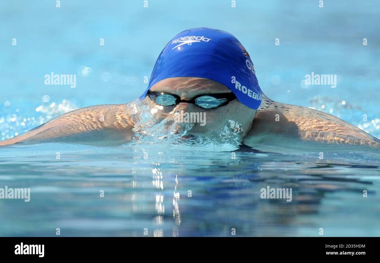 British swimmer Joseph Roebuck during the Men's 200m Individual Medley ...