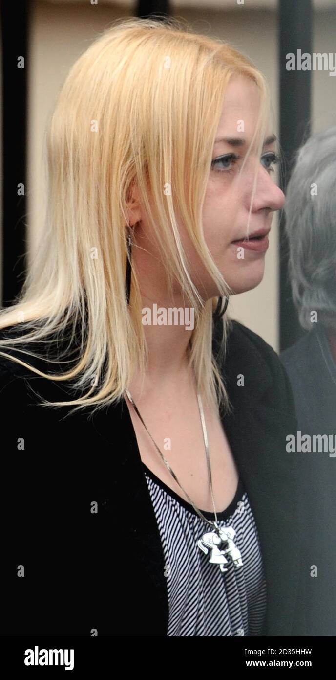 Jemima Phillips after leaving Gloucester Crown Court Stock Photo - Alamy