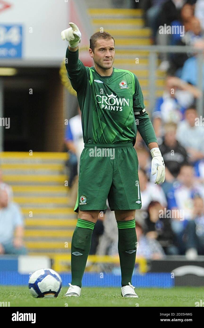 Paul Robinson, Blackburn Rovers goalkeeper Stock Photo - Alamy