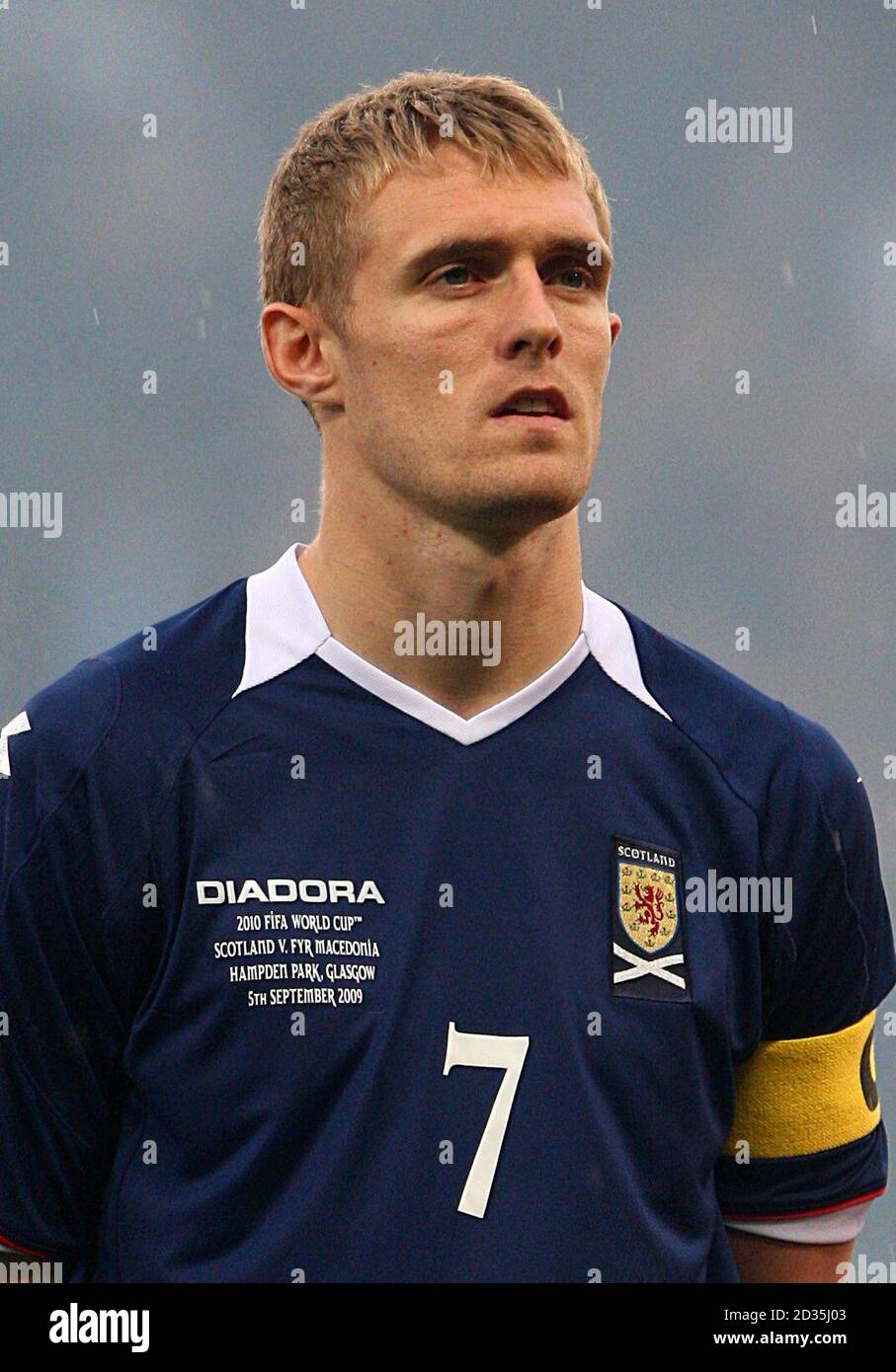 Darren Fletcher, Scotland Stock Photo - Alamy