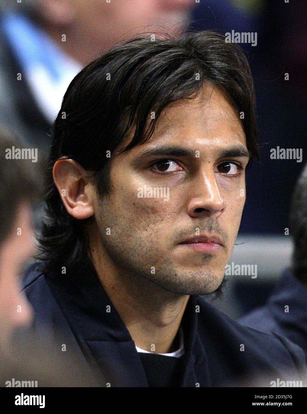 Roque Santa Cruz, Manchester City Stock Photo - Alamy