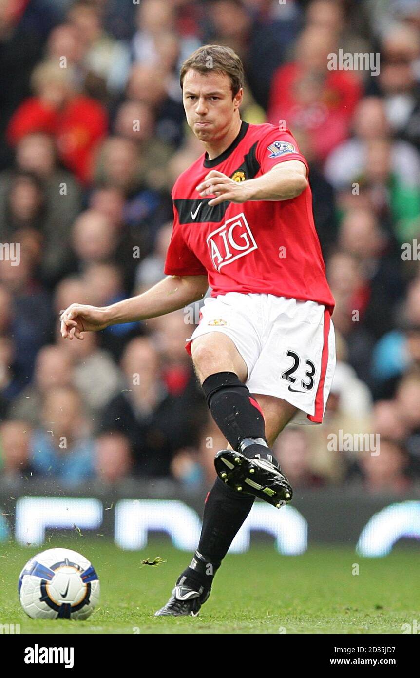 Jonathan Evans, Manchester United Stock Photo - Alamy