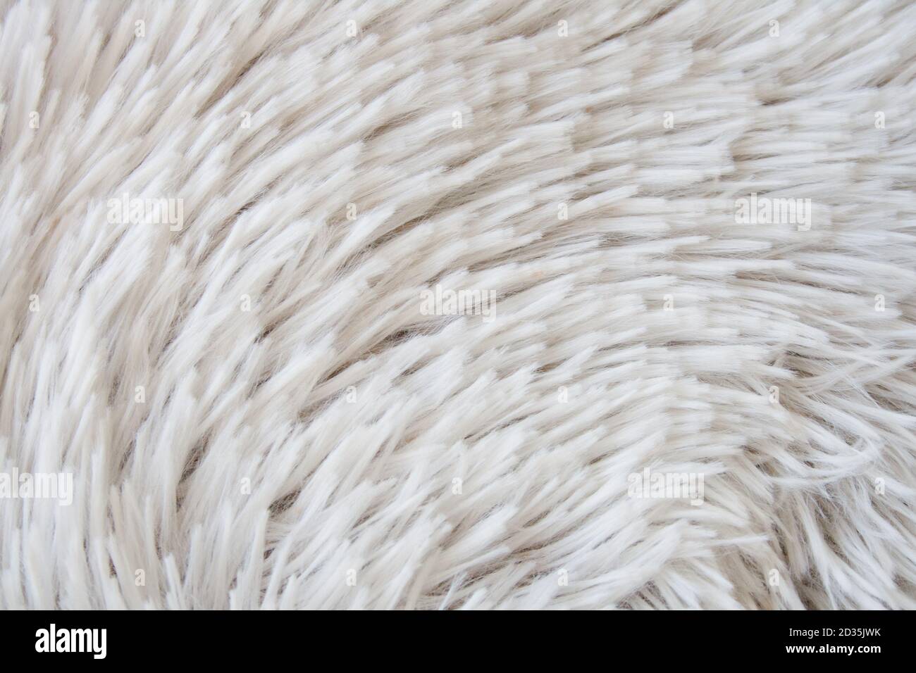 White fluffy background with fur close-up texture Stock Photo - Alamy