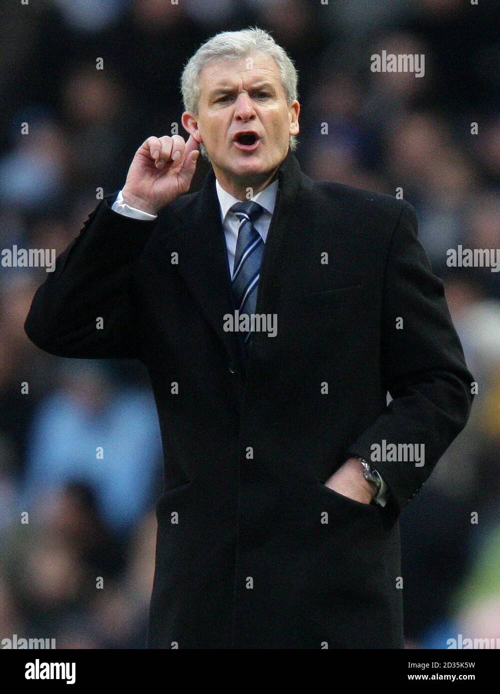 Welsh football manager mark hughes hi-res stock photography and images ...