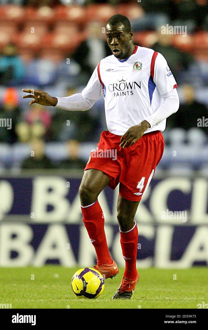 Christopher Samba, Blackburn Rovers Stock Photo - Alamy