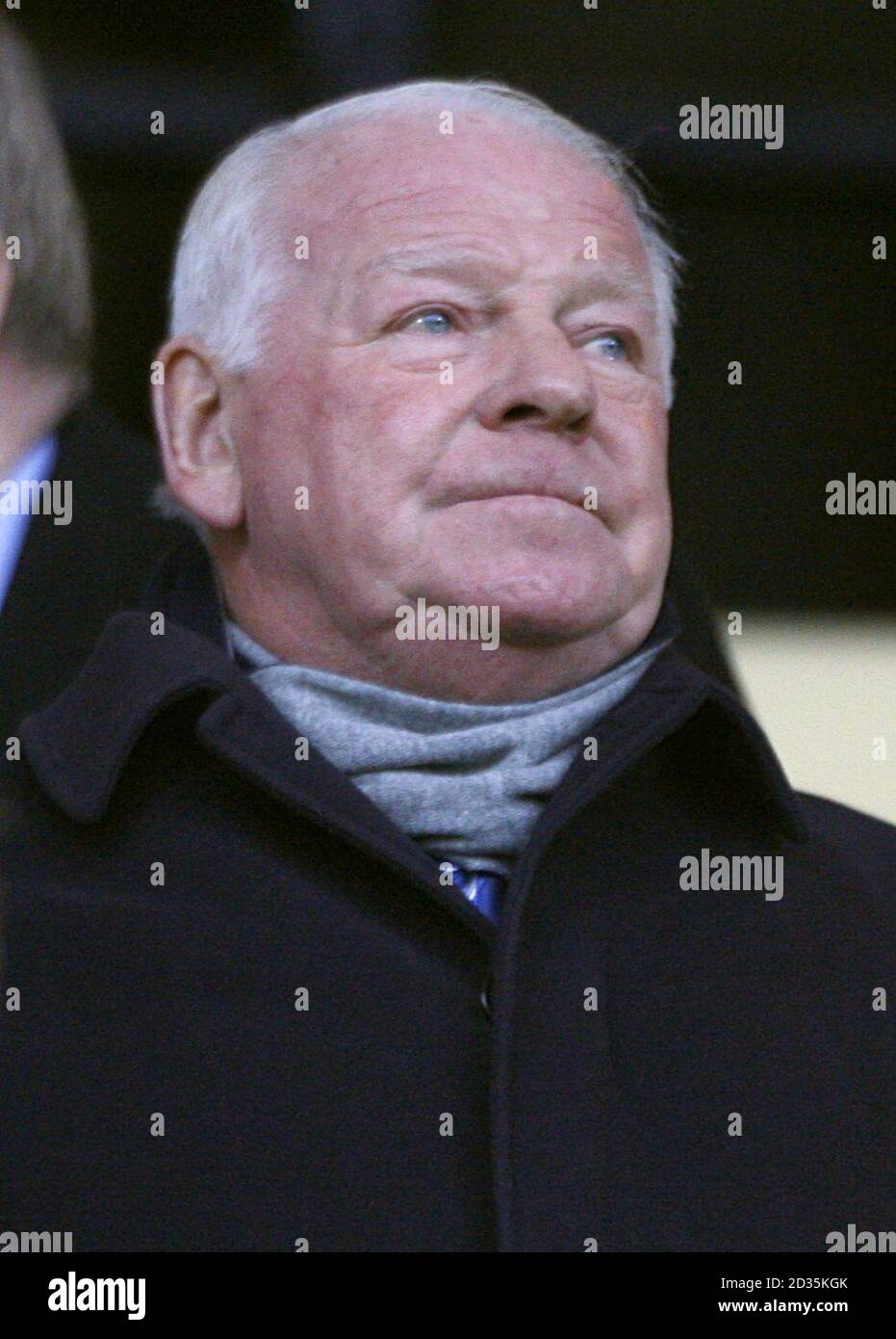 Wigan Athletic Chairman Dave Whelan in the stands Stock Photo - Alamy