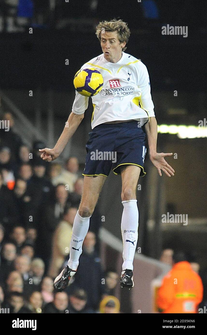 Peter Crouch, Tottenham Hotspur Stock Photo - Alamy