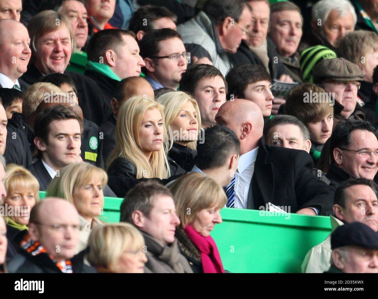 Ronan Keating's wife Yvonne Connolly and Robbie Keane's wife Claudine ...