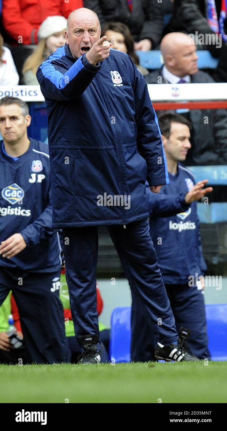 Full length gesture instructs football hi-res stock photography and ...