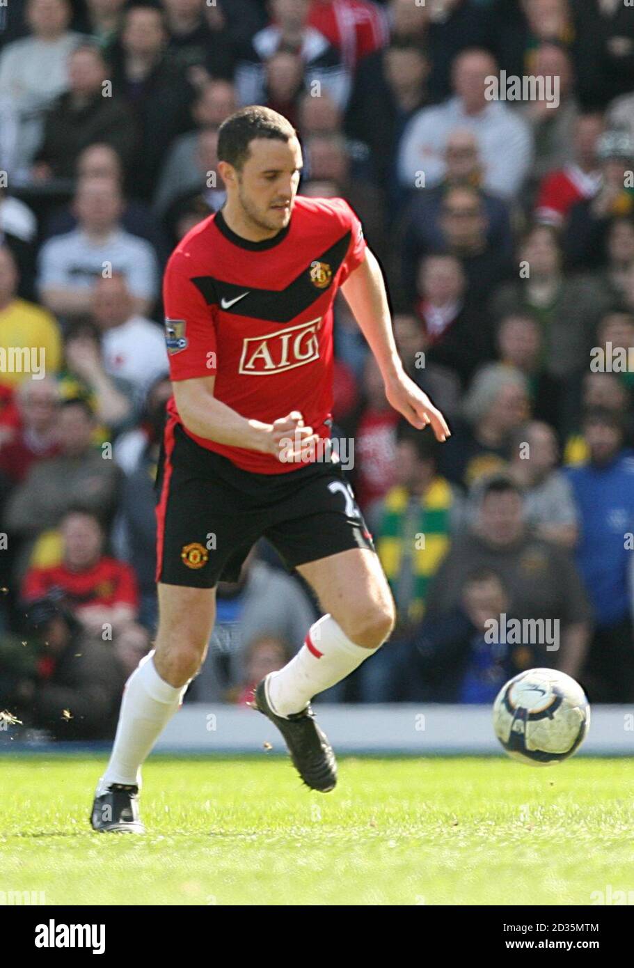 John O'Shea, Manchester United Stock Photo - Alamy