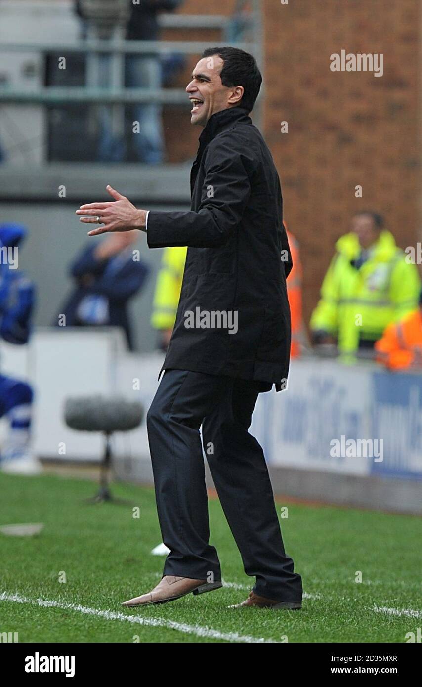 Roberto Martinez, Wigan Athletic manager Stock Photo - Alamy