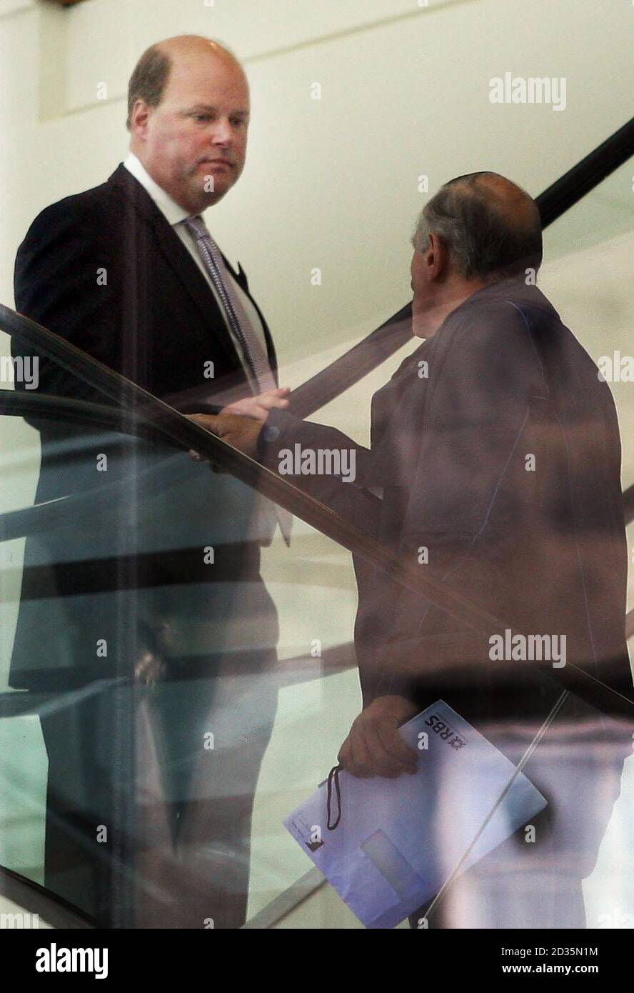 The chief executive of the royal bank of scotland hi-res stock ...