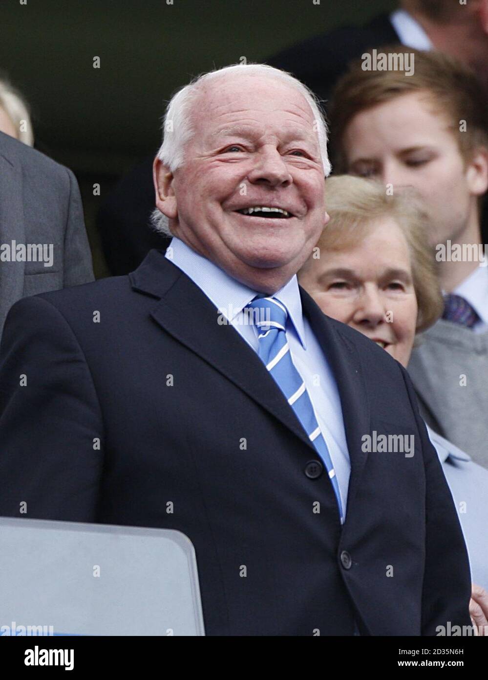 Wigan Athletic chairman Dave Whelan in the stands Stock Photo - Alamy