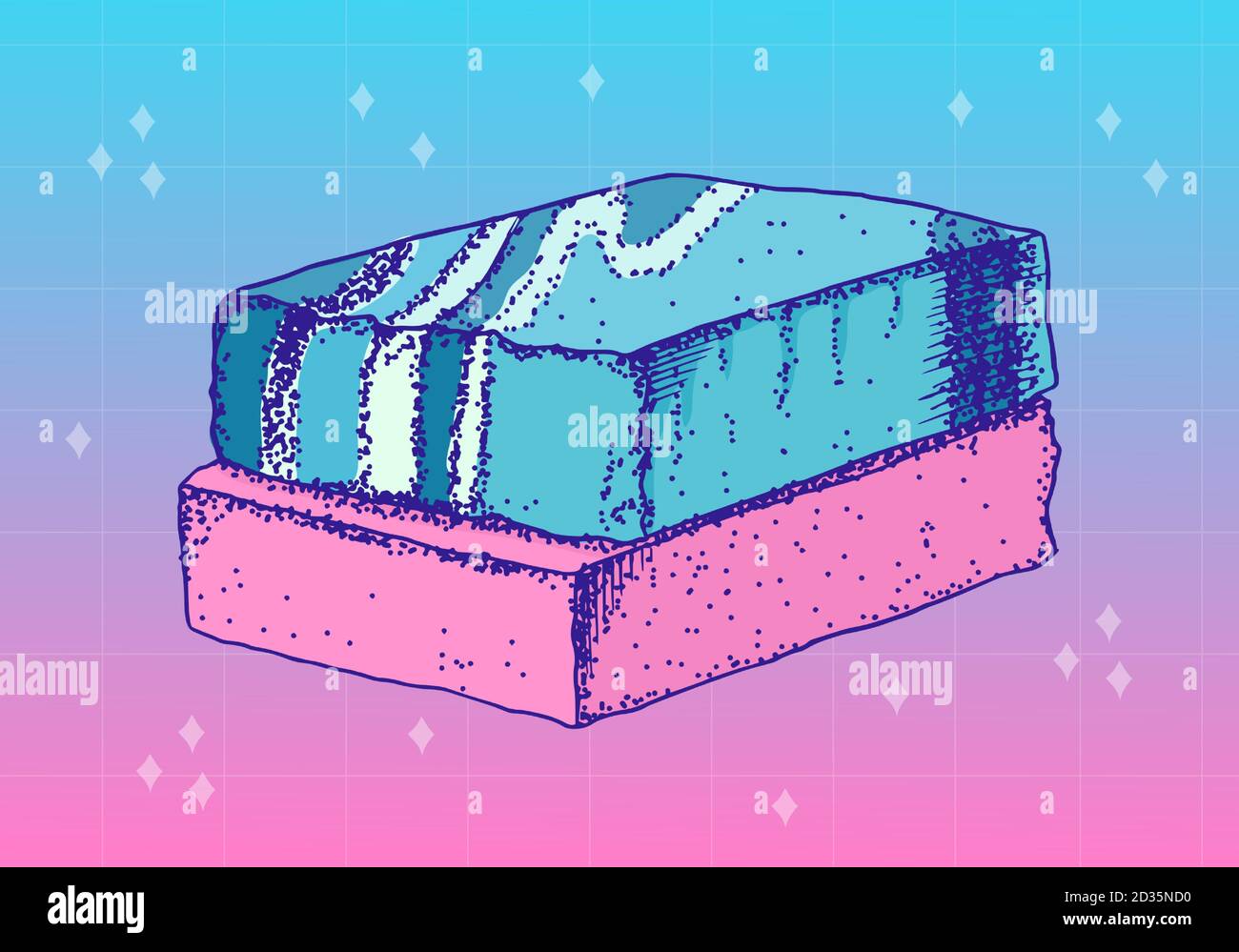 Bath soap drawing hi-res stock photography and images - Alamy