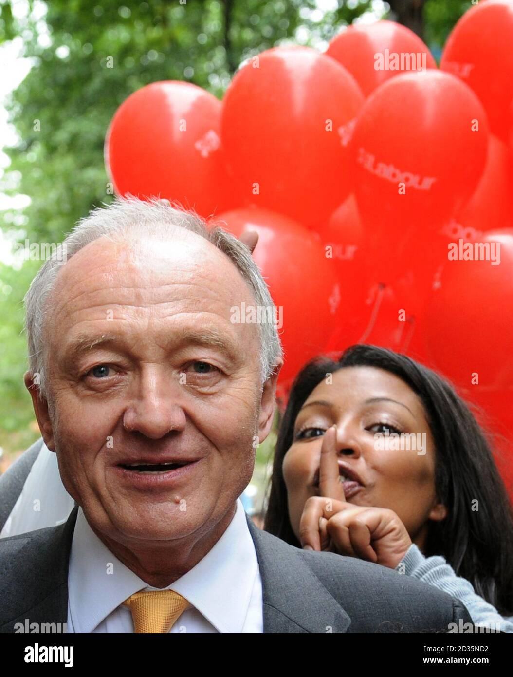 Former mayor of london ken livingstone in croydon hi-res stock ...