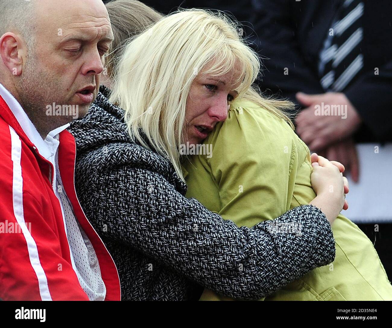 Family members of murdered taxi driver darren rewcastle from whitehaven ...