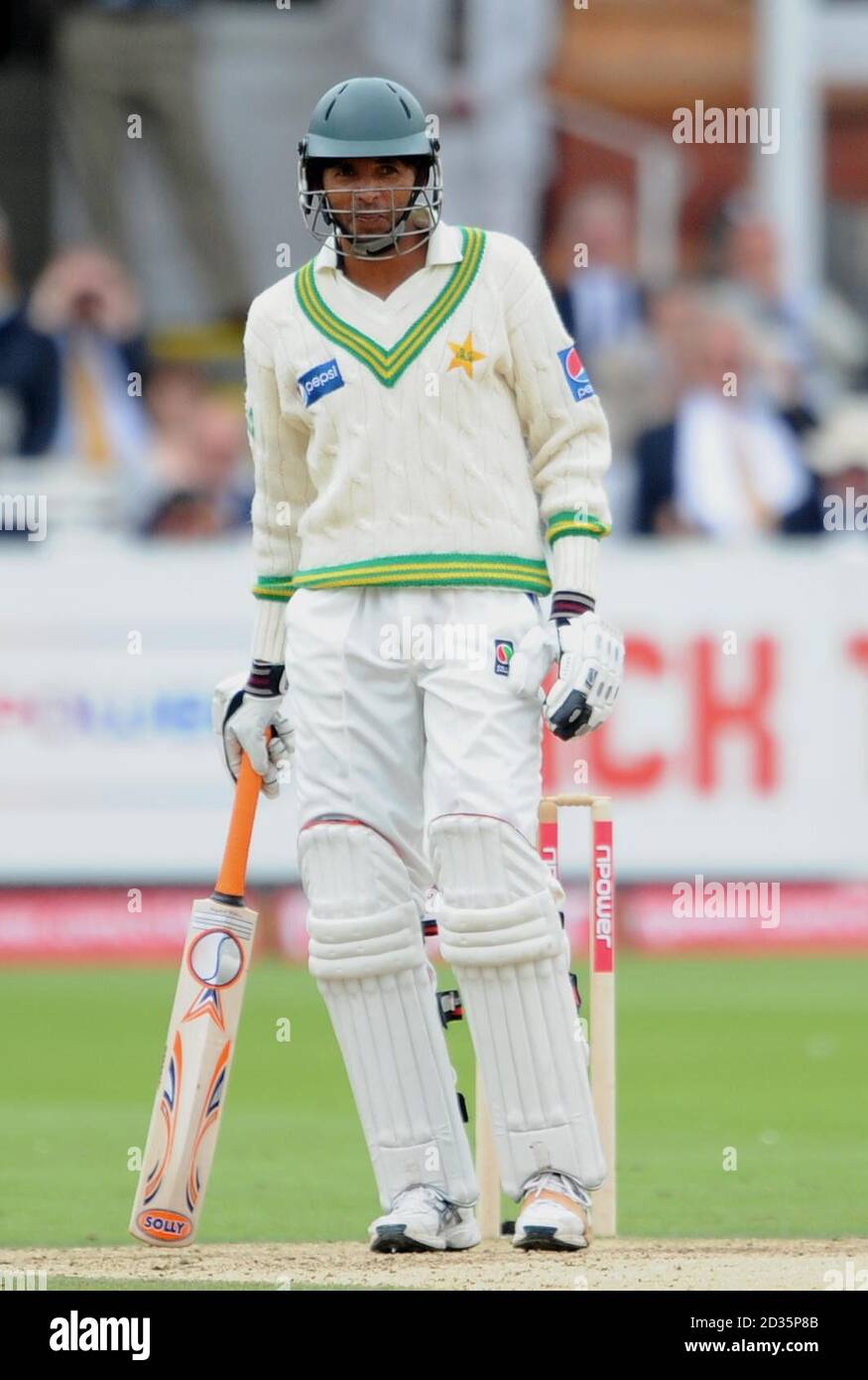 Pakistan's Mohammad Asif during the Fourth npower Test match at Lord's ...