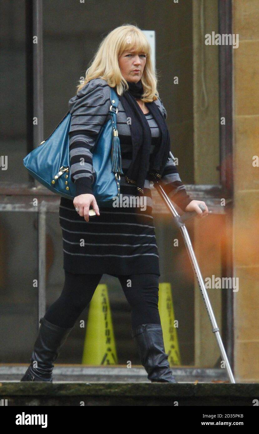 Tracy Dawber, 44, of Bedford Road, Southport, Merseyside, arrives at ...