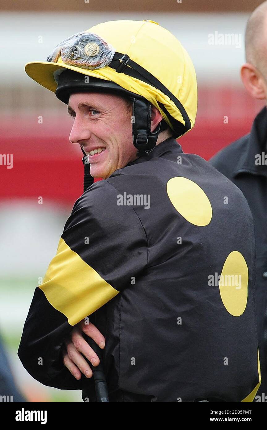 Paul Hanagan prior to the start of the Market Cross Jewellers Claiming ...