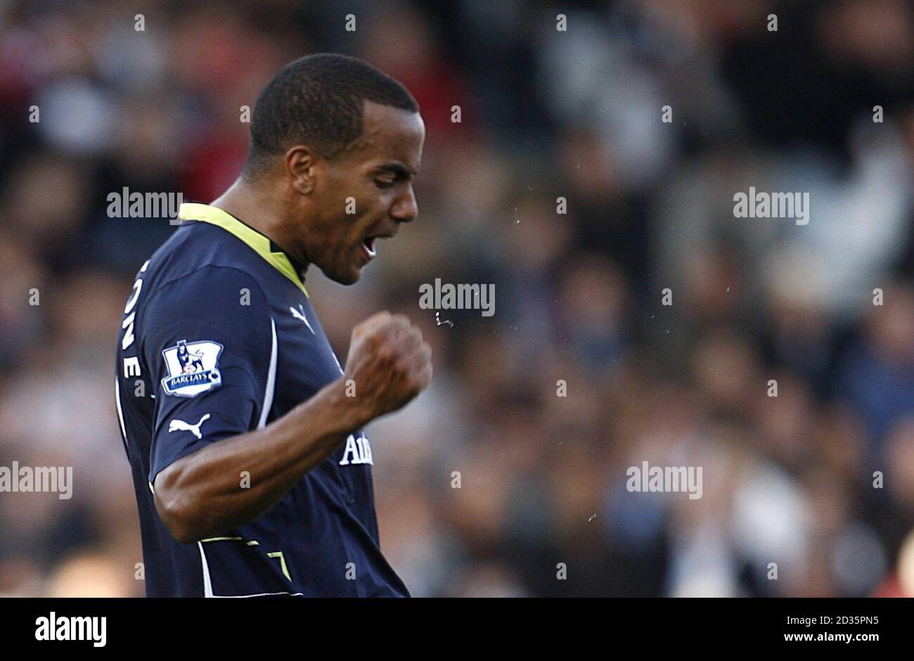 Tottenham Hotspur's Tom Huddlestone celebrates victory after the final ...