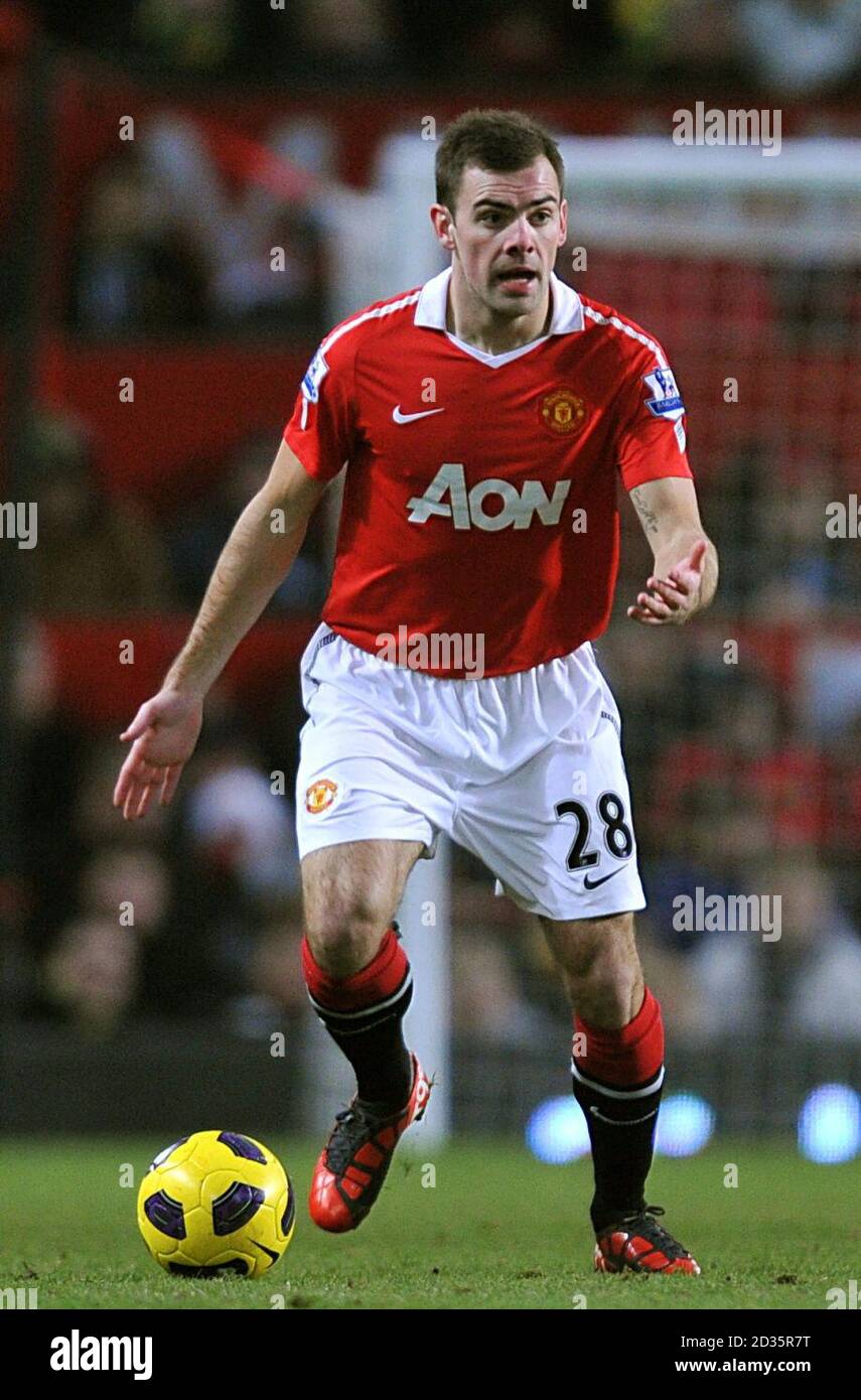 Darron Gibson, Manchester United Stock Photo - Alamy