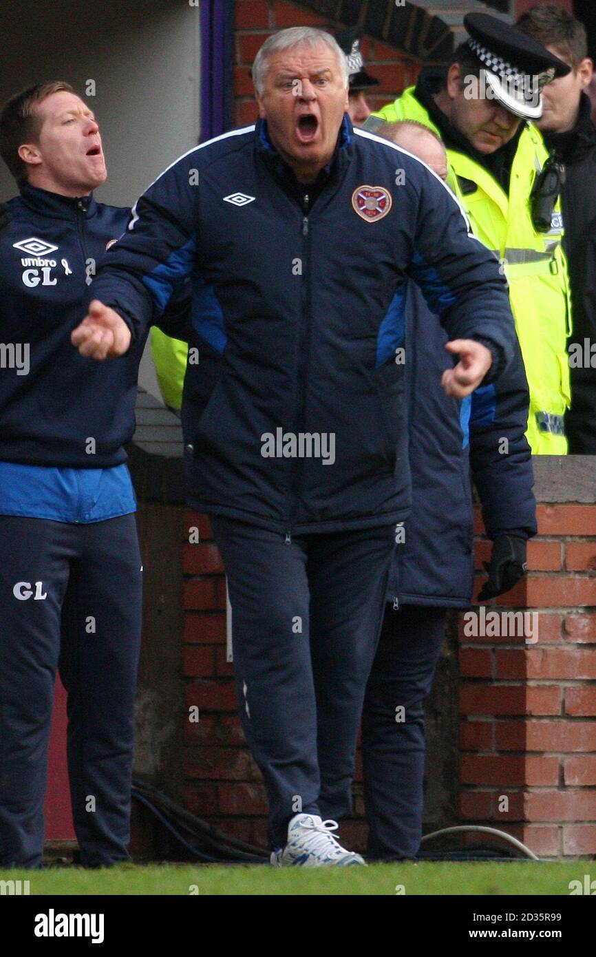 Heart of Midlothian manager Jim Jefferies Stock Photo - Alamy