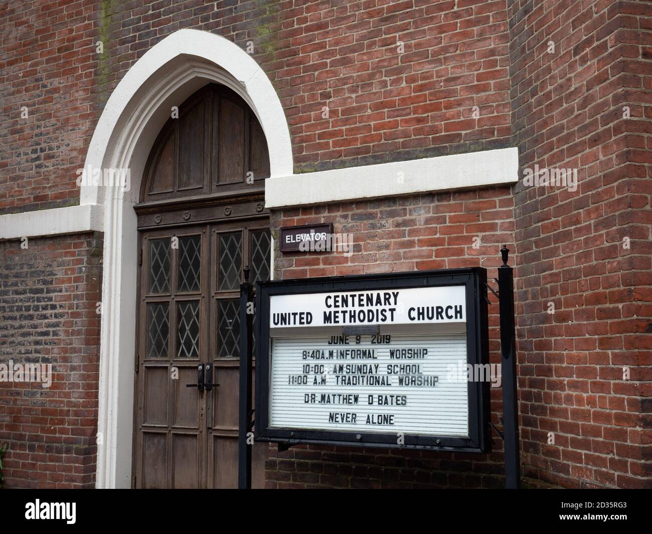 Centenary United Methodist Church Stock Photo - Alamy