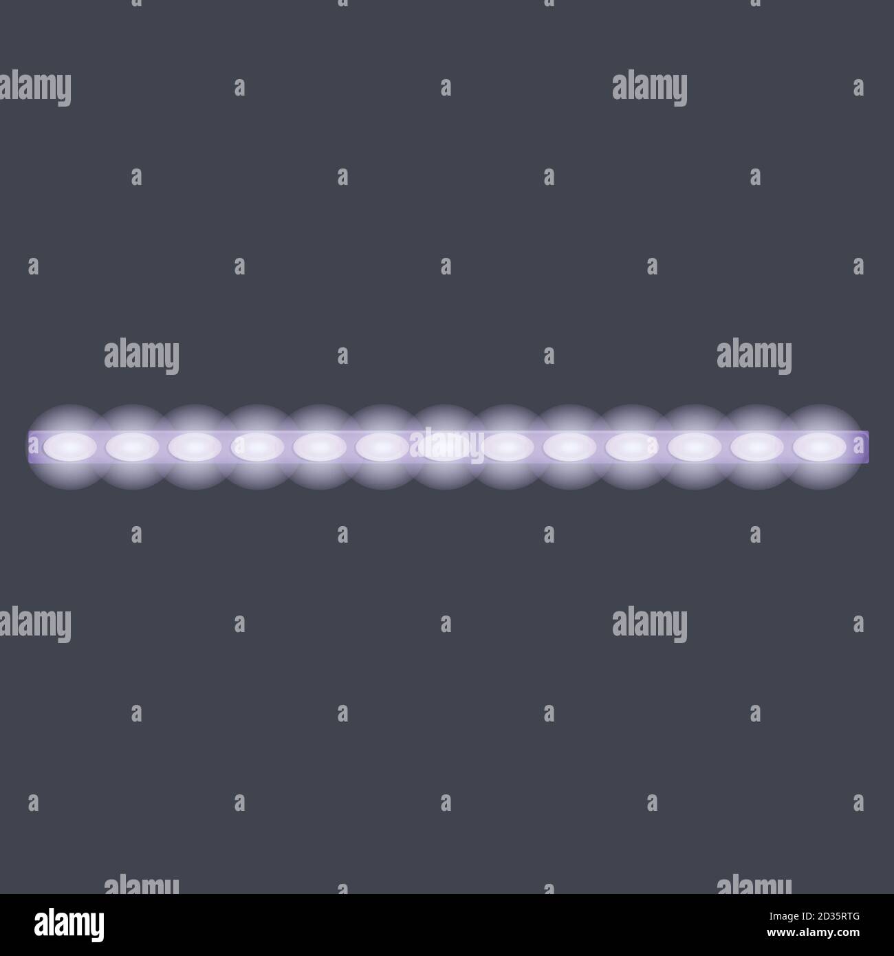 Led strip lights module icon. Cartoon of led strip lights module vector ...