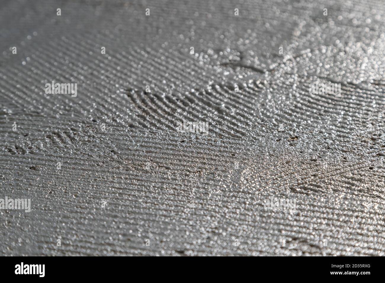 Abstract view of hydro isolation indoors. Waterproofing texture. Water ...