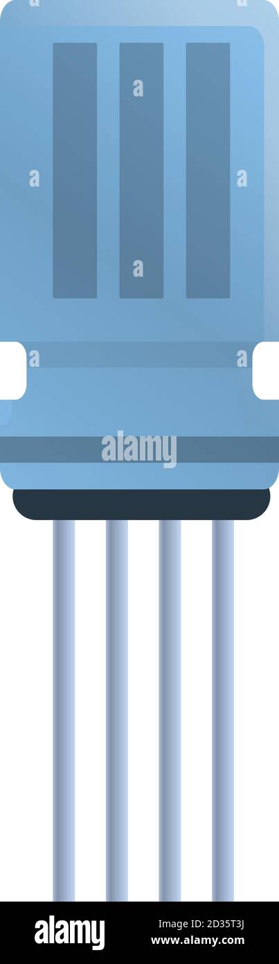 Condenser capacitor icon. Cartoon of condenser capacitor vector icon ...