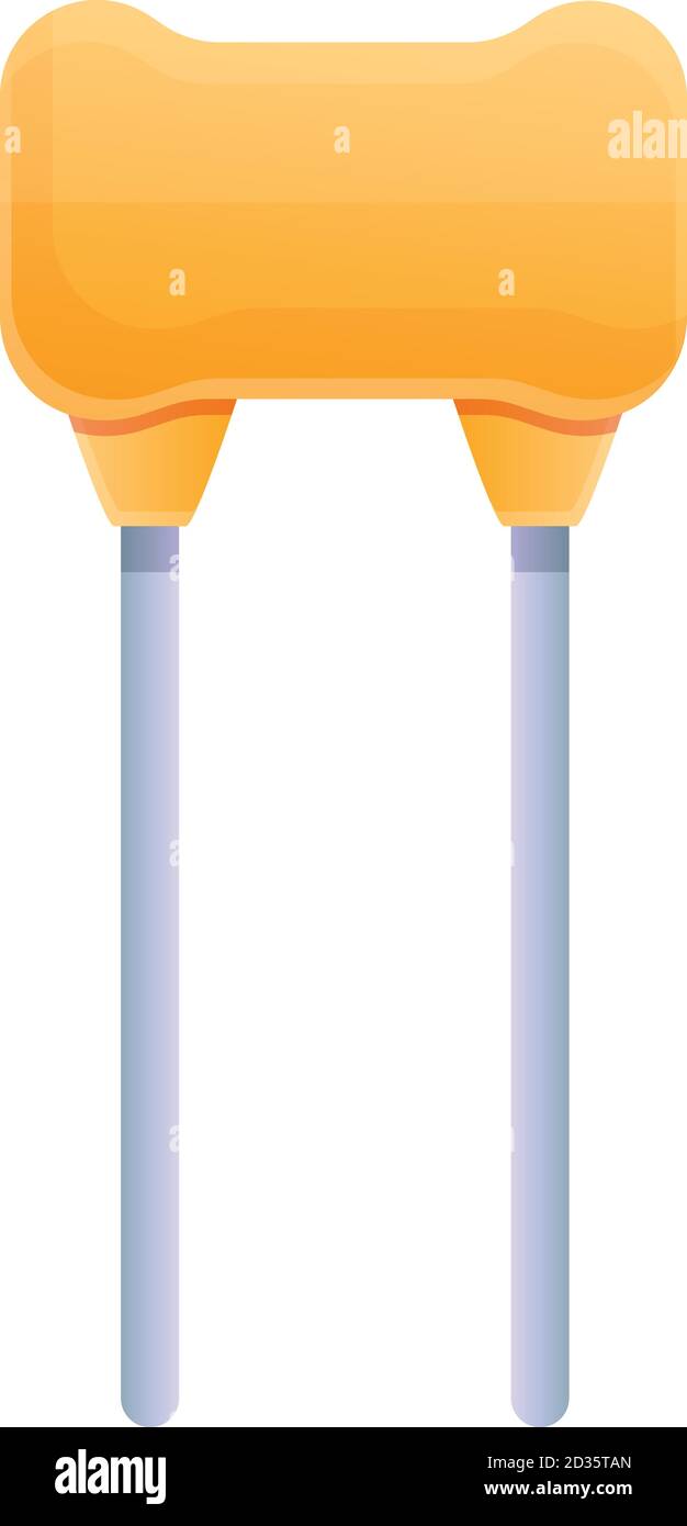 Science capacitor icon. Cartoon of science capacitor vector icon for ...