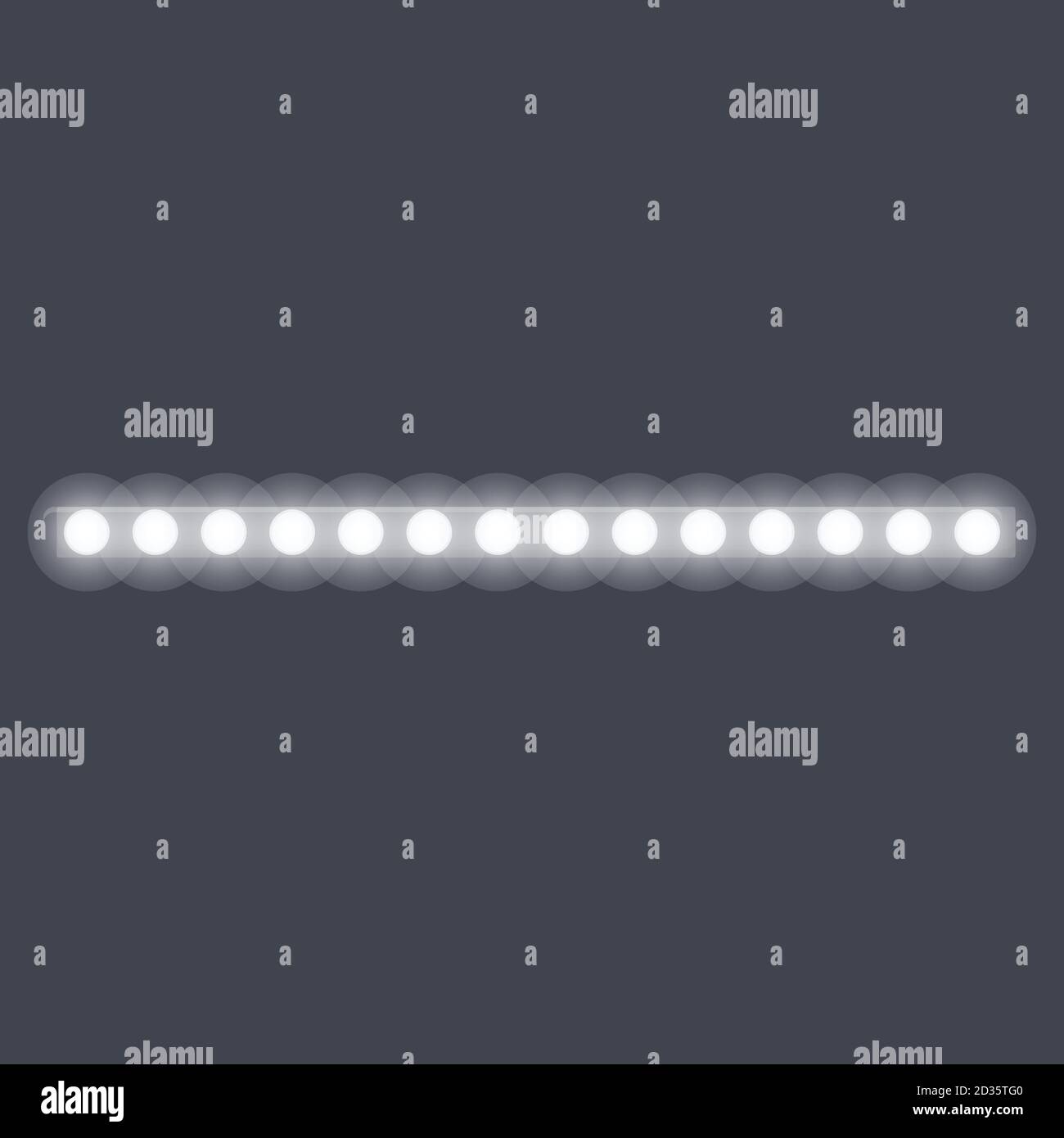 Energy led strip lights icon. Cartoon of energy led strip lights vector ...