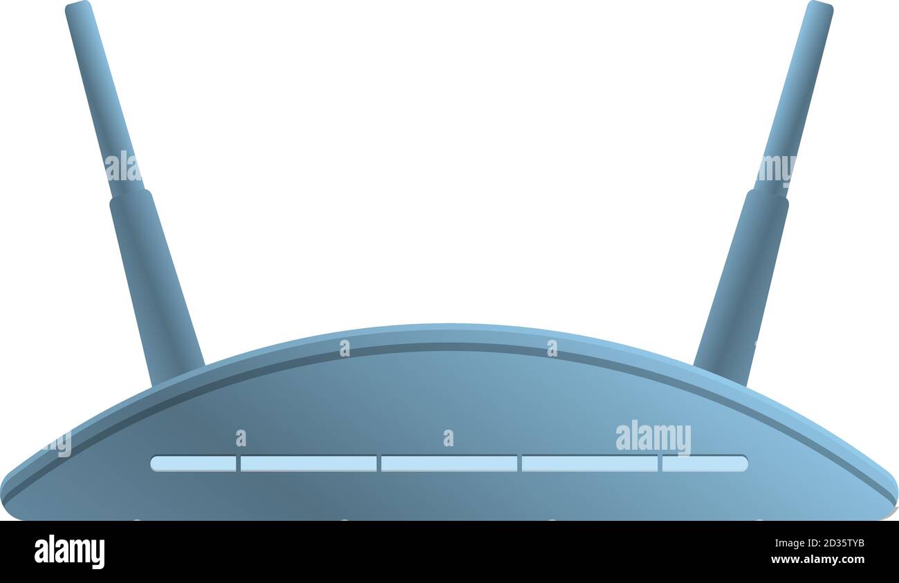 Wifi modem network icon. Cartoon of wifi modem network vector icon for ...